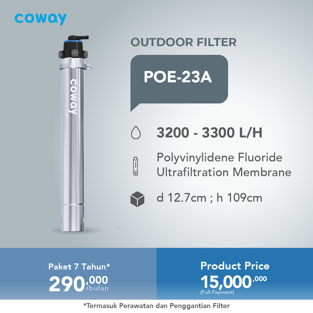 Alasan Pakai Outdoor Filter POE-23A - Better Life